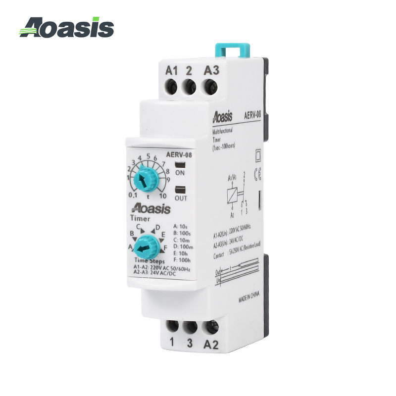 AERV-08 Single Function Time Relay-Product-Aoasis (Hangzhou ...